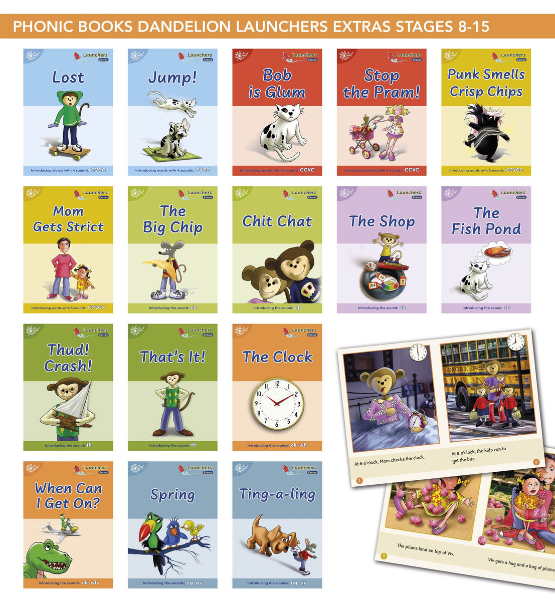 Dandelion Launchers Extras Stages 8-15 – West Coast Literacy