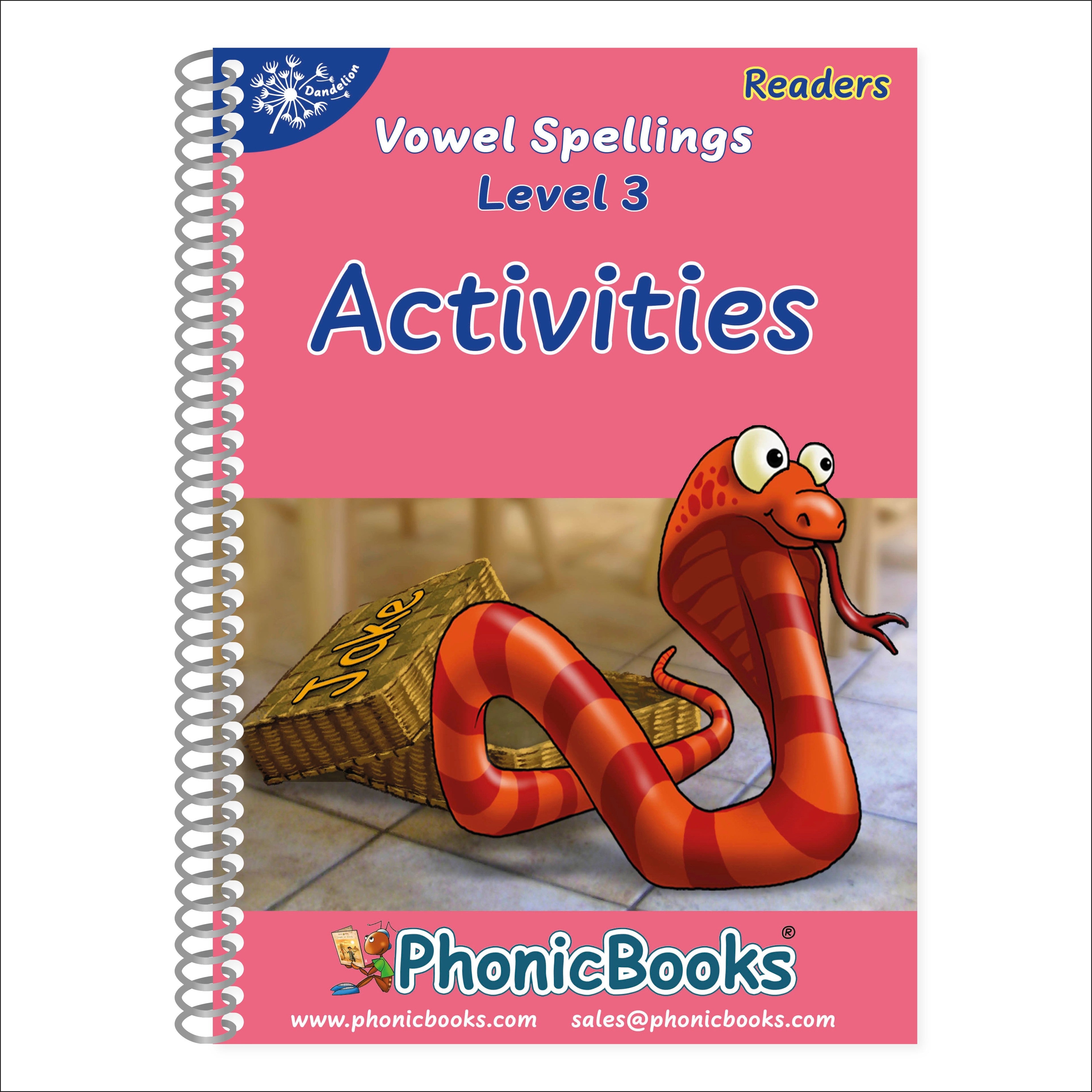Phonic Books | Dandelion Readers, Vowel Spellings, Level 3 Activity ...