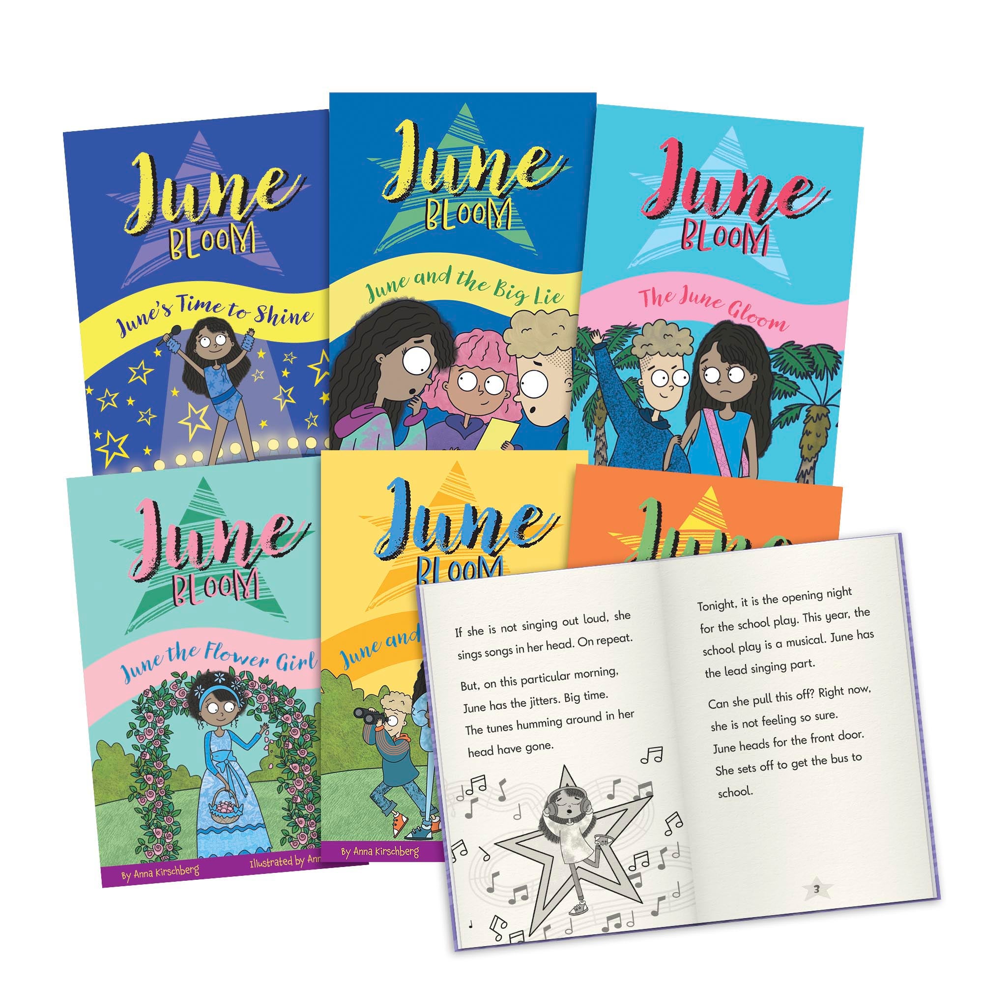 June Bloom Decodable Chapter Books Box Set Vowel Sounds (Phase 5 ...