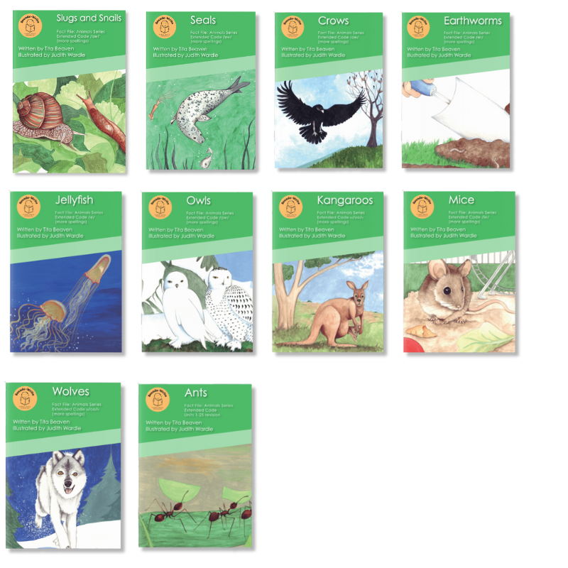 Extended Code Fact File: Animals – West Coast Literacy
