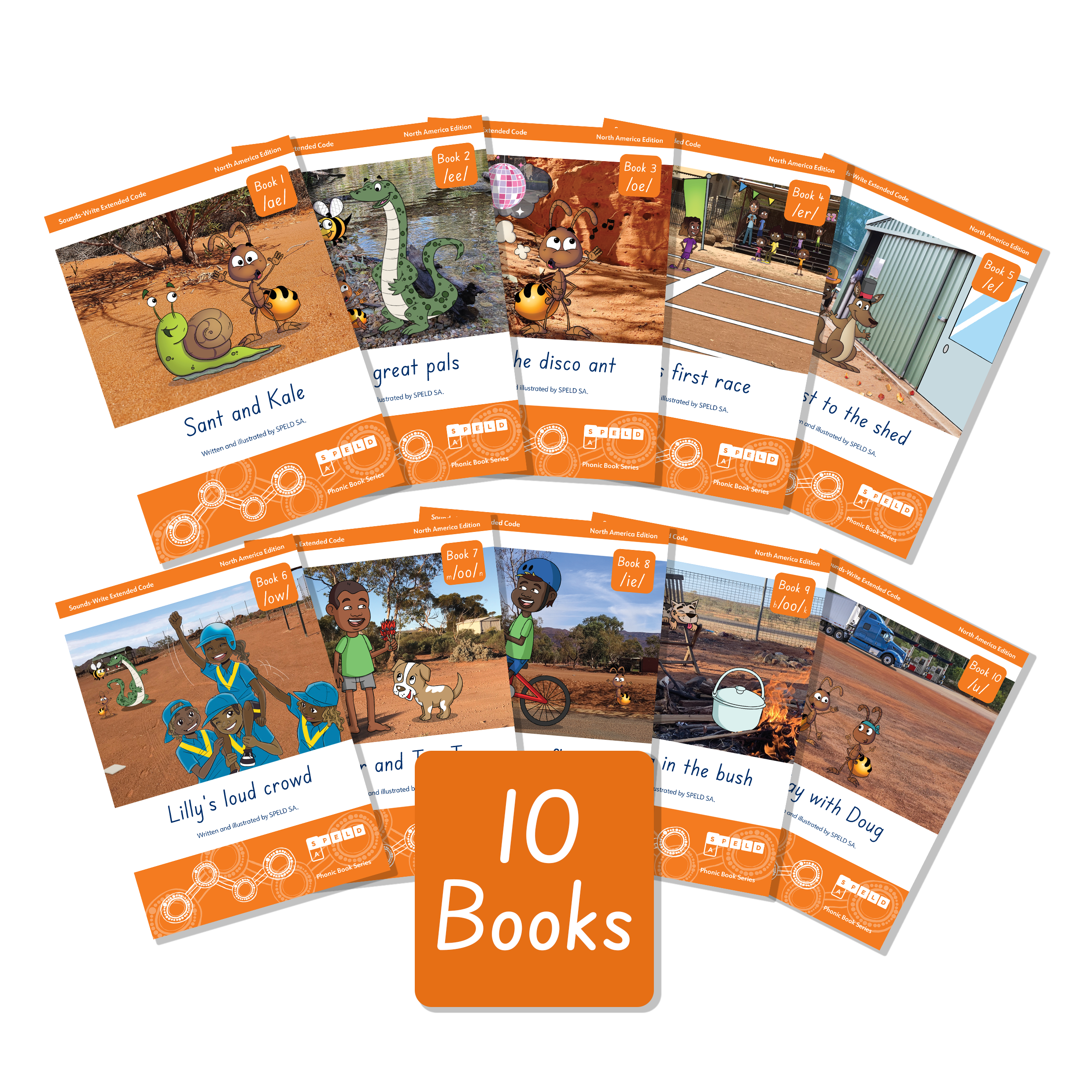 SPELD SA Phonic Books Extended Code Set 1 – West Coast Literacy