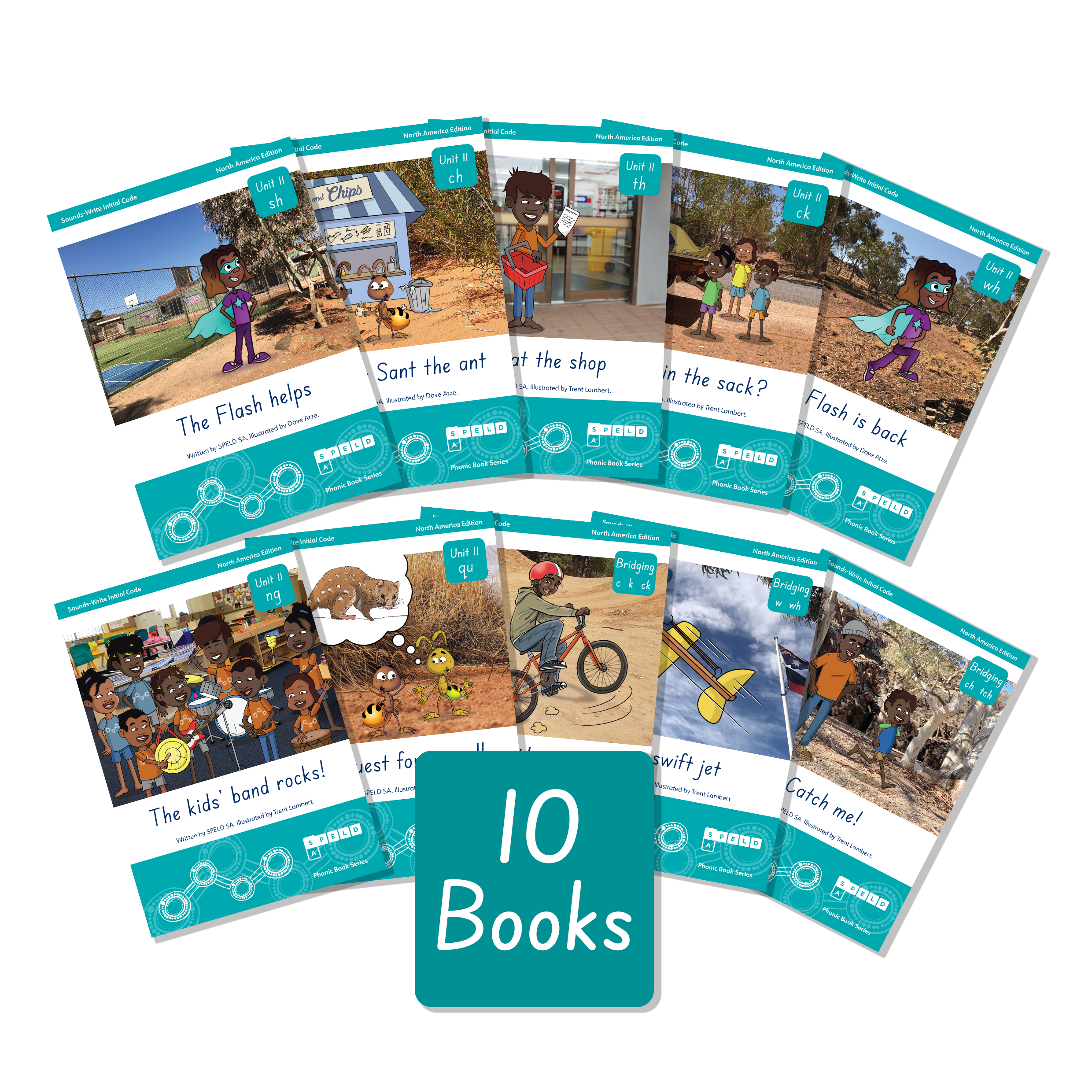 SPELD SA Phonic Books Initial Code Set 2 – West Coast Literacy