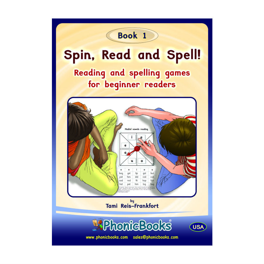 Phonic Books | Spin, Read and Spell, Book 1 | Phonics Games ...