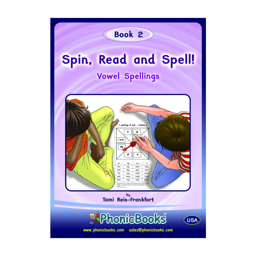 Phonic Books | Spin, Read and Spell, Book 2 | Phonics Games ...